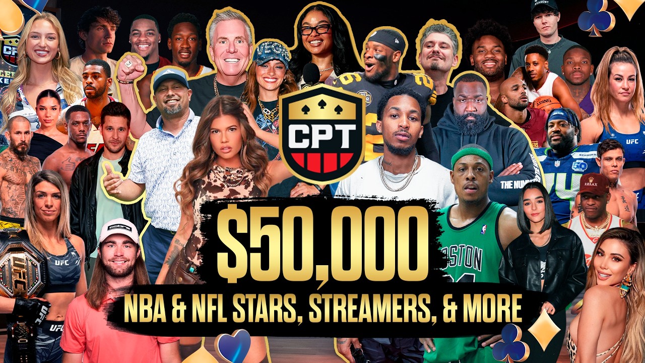 STREAM | NBA & NFL Stars, Streamers & Celebs | Celebrity Poker Tour